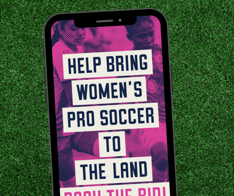 Back the Bid for NWSL Professional Women's Soccer in Cleveland